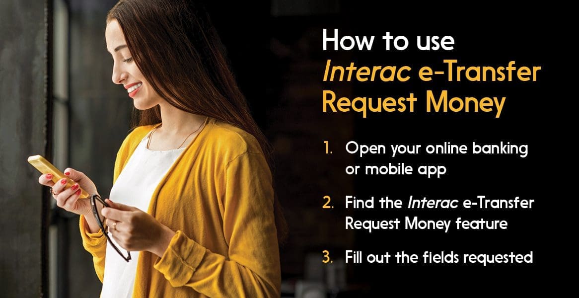 Request money and get faster payments with INTERAC e-Transfer