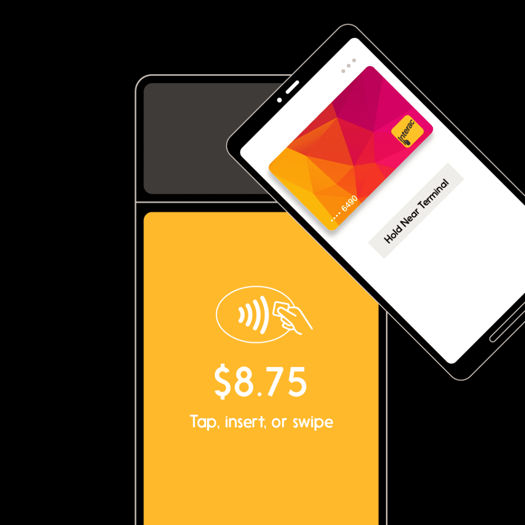 How to use INTERAC Debit to make a contactless payment